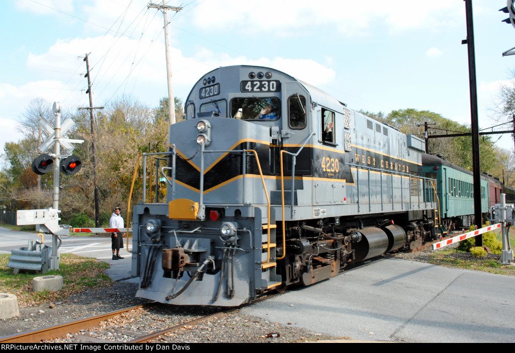 WCRL 4230 on the rear